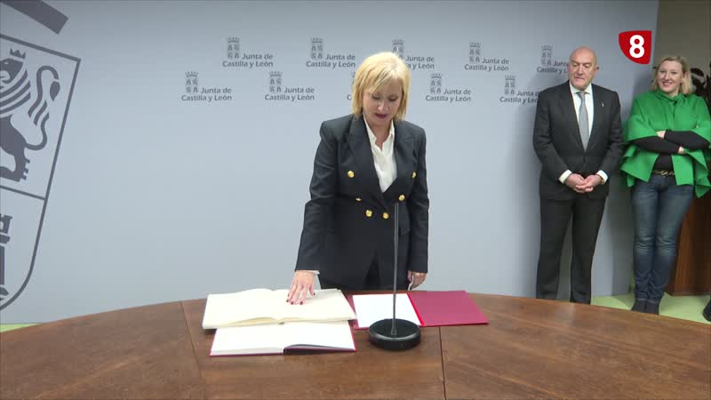 Toma de posesión de Leticia García como delegada de la Junta - cyltv.es