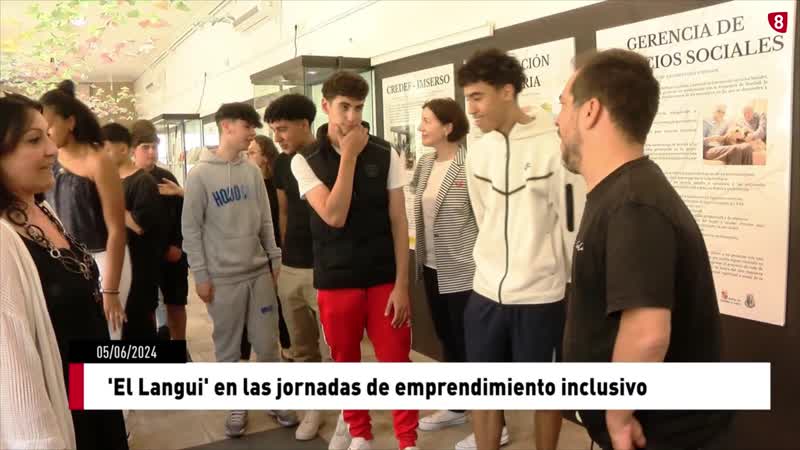 El Langui visita el Instituto Antonio Machado en Soria - cyltv.es